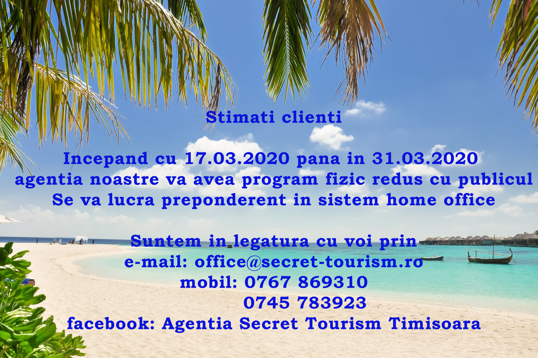 Agentia de turism Secret Tourism Timisoara - Secret Tourism